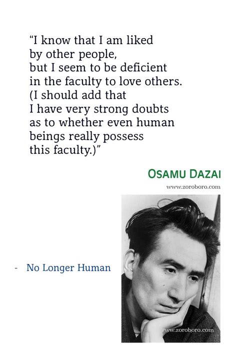 Osamu Dazai Quotes Osamu Dazai No Longer Human Quotes Osamu Dazai