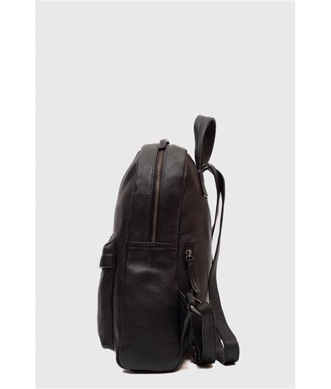 Murphy Black Mini Leather Backpack Alaskan Leather Company