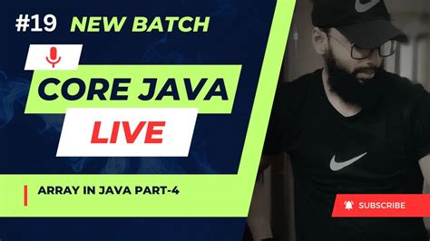 Day 19 Arrays In Java 2d Array Multidimensional Array Core