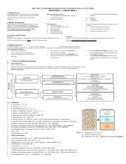 Midterm 1 Cheat Sheet Docx BSE 249 ENGINEERING PRINCIPLES FOR BIOLOGICAL SYSTEMS MIDTERM 1