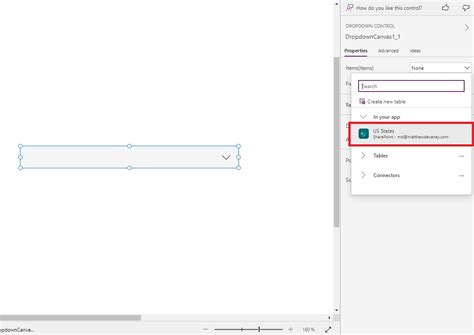power apps dropdown modern controls matthew devaney