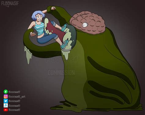 Nejire Hado And Nomu Commission By Floonasif On Deviantart