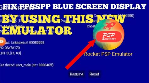 How To Fix Ppsspp Blue Screen Display On Android100working Youtube