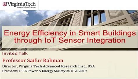 Energy Efficiency In Smart Buildings Through Iot Sensor Integration Electron Device Society Eds