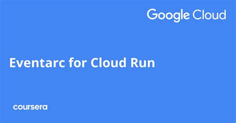 Eventarc For Cloud Run