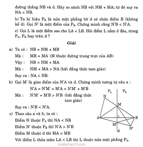 Giải bài tập Toán 7 Ôn tập chương III