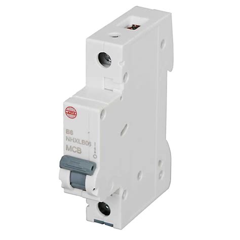 Wylex 6a Nhxl Mcb B Curve 2018