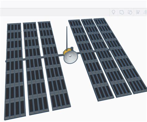 Solar Panel Spacecraft Design