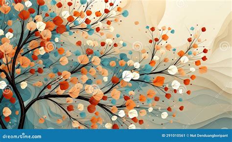 Mesmerizing Fractal Trees Exploring Complexity In Digital Art Stock Illustration Illustration