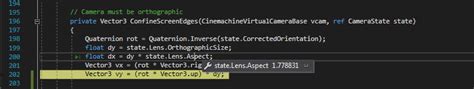 Possible Incorrect Aspect Ratio For Cinemachine Confiner Unity Engine Unity Discussions
