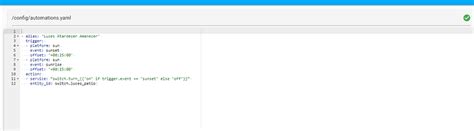 Sunrise Sunset Automation Configuration Home Assistant Community