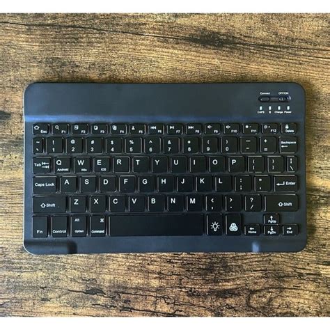 Unbranded Computers Laptops Parts Compact Thin Wireless Bluetooth Keyboard Backlit W