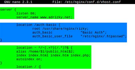 [centos 7] lab 8 15 konfigurasi enable basic authentication nginx web