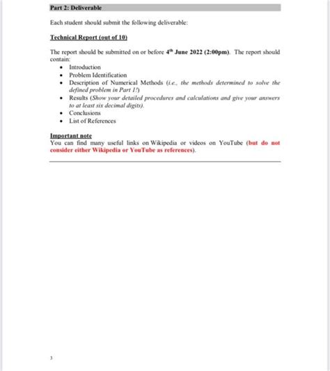 Solved Topic One Dimensional Unconstrained Optimization