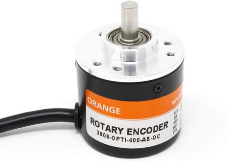 Orange 400 Ppr 2phase Incremental Optical Rotary Encoder