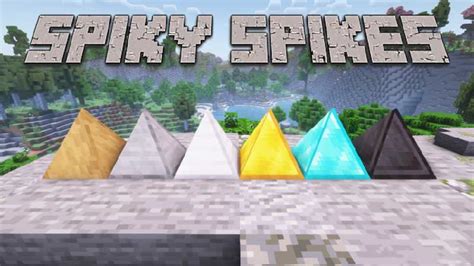 Spiky Spikes [1 19 2] мод Майнкрафт