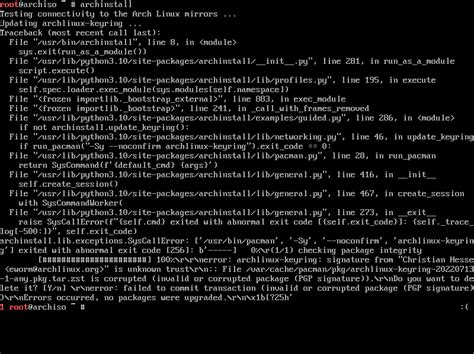 Issue Running Archinstall Issue 1389 Archlinux Archinstall GitHub