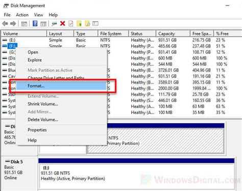 How To Format New Ssd Drive In Windows 1110