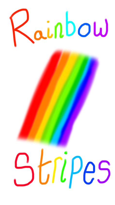 Rainbow Stripes Candy Is The Best By Pixiedrawsstuff On Deviantart