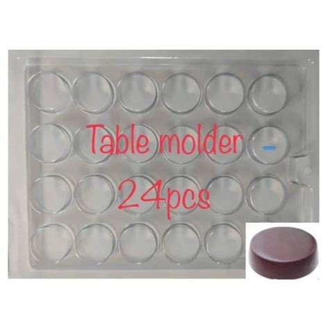Tablea And Chocolate Molder Circle With Design Shopee Philippines