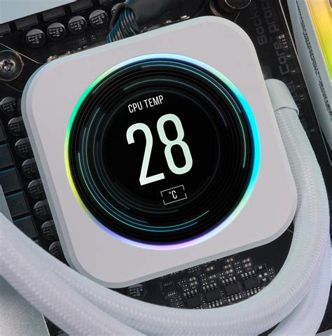 Icue Elite Cpu Cooler Lcd Display Upgrade Kit — White