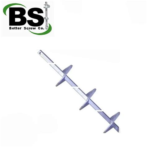 Square Shaft Helical Ground Anchor Rod Spiral Ground Anchor Rod Helix
