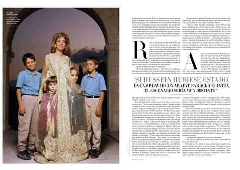Cuando Noor De Jordania Posó Para Vanity Fair Hace 10 Años La Reina