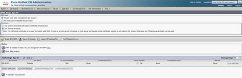 Cucm Single Sign On Sso Sena Perdiana