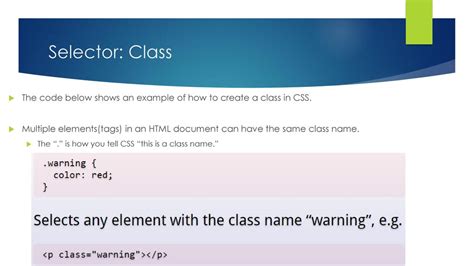 Introduction To Css Selectors Ppt Video Online Download