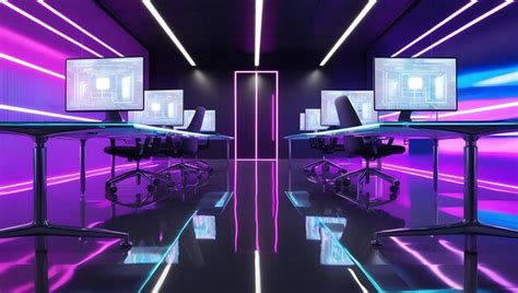 Abstract Science Technology Background Network Particle Illustration Premium Ai Generated Image