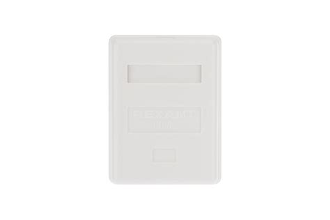 Компьютерная внешняя экранированная розетка Rexant 1 порт Rj 45 8p8c Ftp категория 6 03 0142