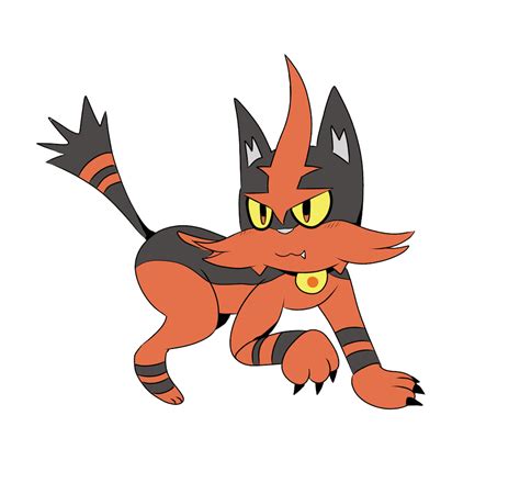 Torracat Pokémon Art Graphics Png