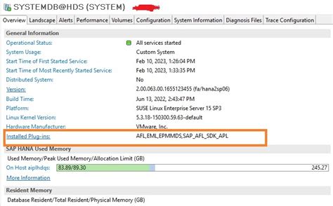 how to find installed plugins in sap hana amar it tech