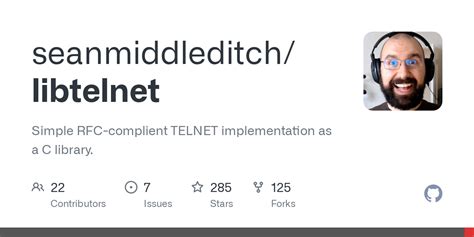 Github Seanmiddleditch Libtelnet Simple Rfc Complient Telnet Implementation As A C Library