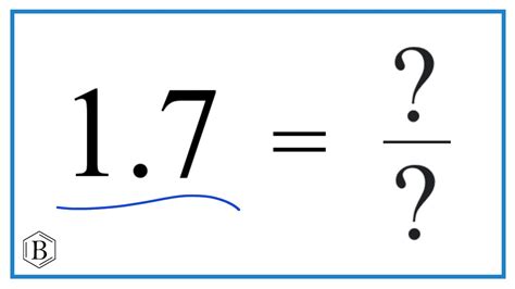 17 As A Fraction Simplified Form Youtube