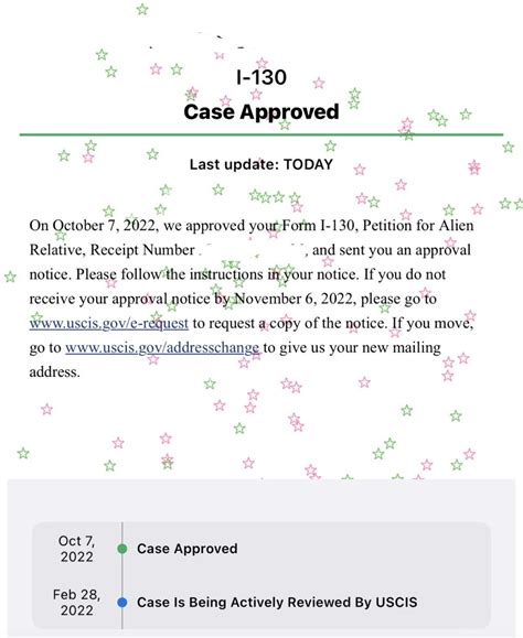 Im So Happy Submitted Application Oct 19 2021 Case Approval Oct 07 2022 Us Citizen Dominican