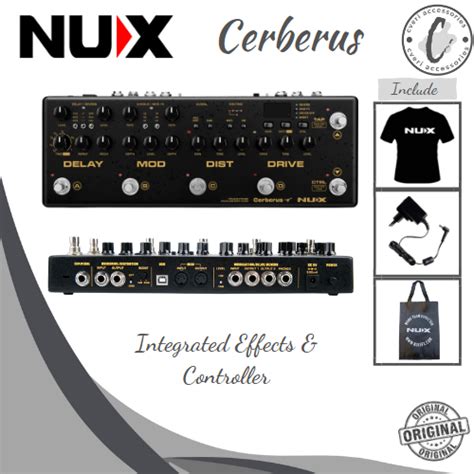 Jual Nux Cerberus Intergrated Effect And Controller Multi Efek Pedal Gitar Original Shopee Indonesia