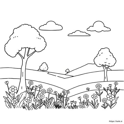 Environment Coloring Pages Printable