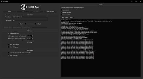 Introducing The Mod Desktop Beta Release 85 By Falktx News Mod Audio Forum
