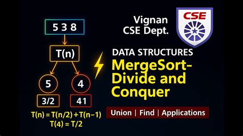 Merge Sort Explained Divide And Conquer Algorithm Time Complexity O