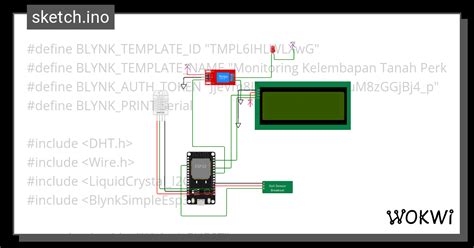Monitoring Holtikultura Wokwi Esp32 Stm32 Arduino Simulator