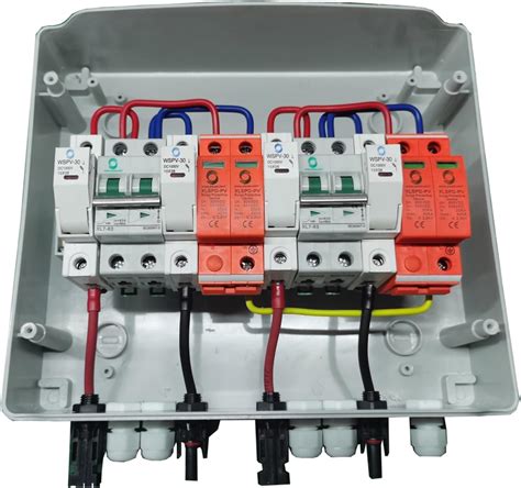 Tunne Solar Combiner Box Wsdb Pv22 500v 600v 2 Input 2