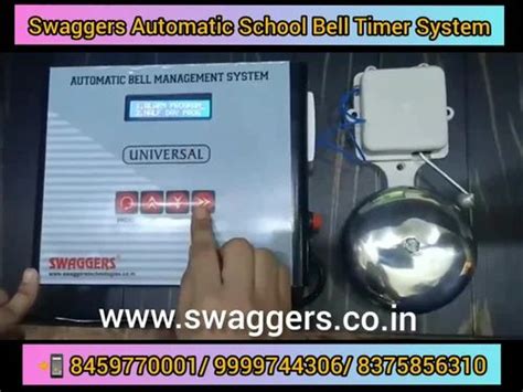 Metal Ring Automatic School Bell Timer System At Rs 3899 In New Delhi Id 15058545133