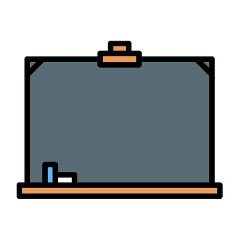 Premium Vector Blackboard Vector Illustration Style