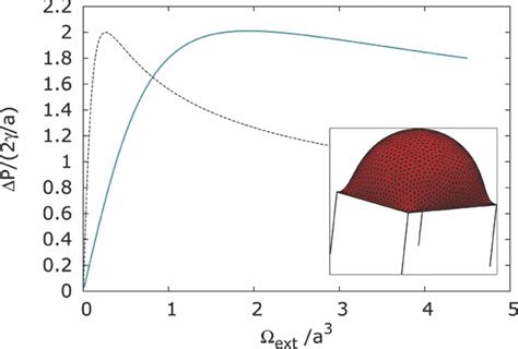 Surface Evolver 36 Simulation Of A Bamboo Film Emerging From A