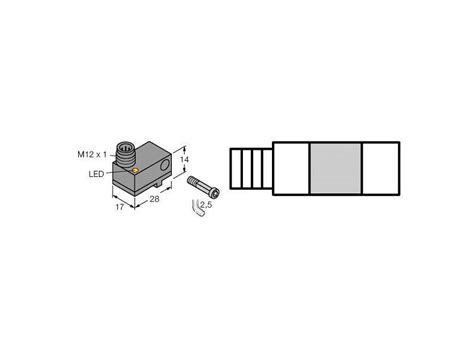 Bim Nst Ap6x H1141 S34 Magnetic Field Sensor For Pneumatic Cylinders Magnetic Field Immune