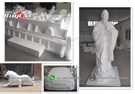 cnc foam router cutter 4 axis 3d foam cutting cnc router