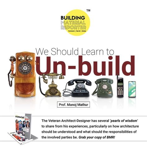 Understanding Architecture With Prof Manoj Mathur