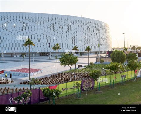 Thumamaqatar September 092022 Al Thumama Stadiums Dynamic And