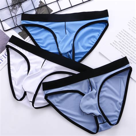 Badu Bg Мъжко бельо слипове удобни мъжки бикини едноцветни големи размери дебели панталони с